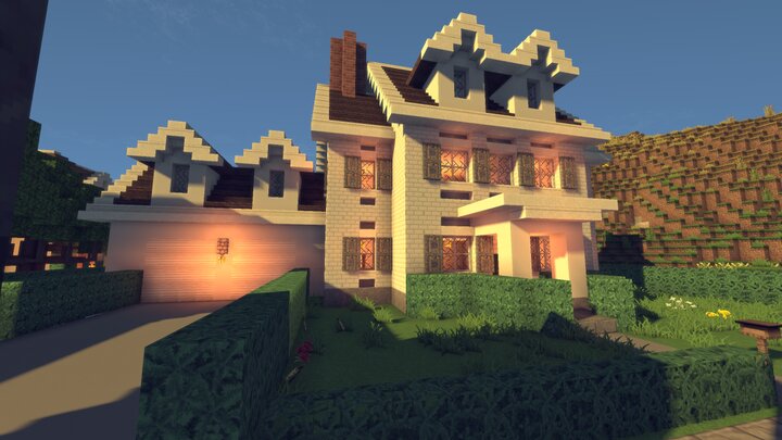 My Colonial Style Home Minecraft Map