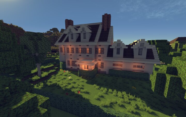 My Colonial Style Home Minecraft Map