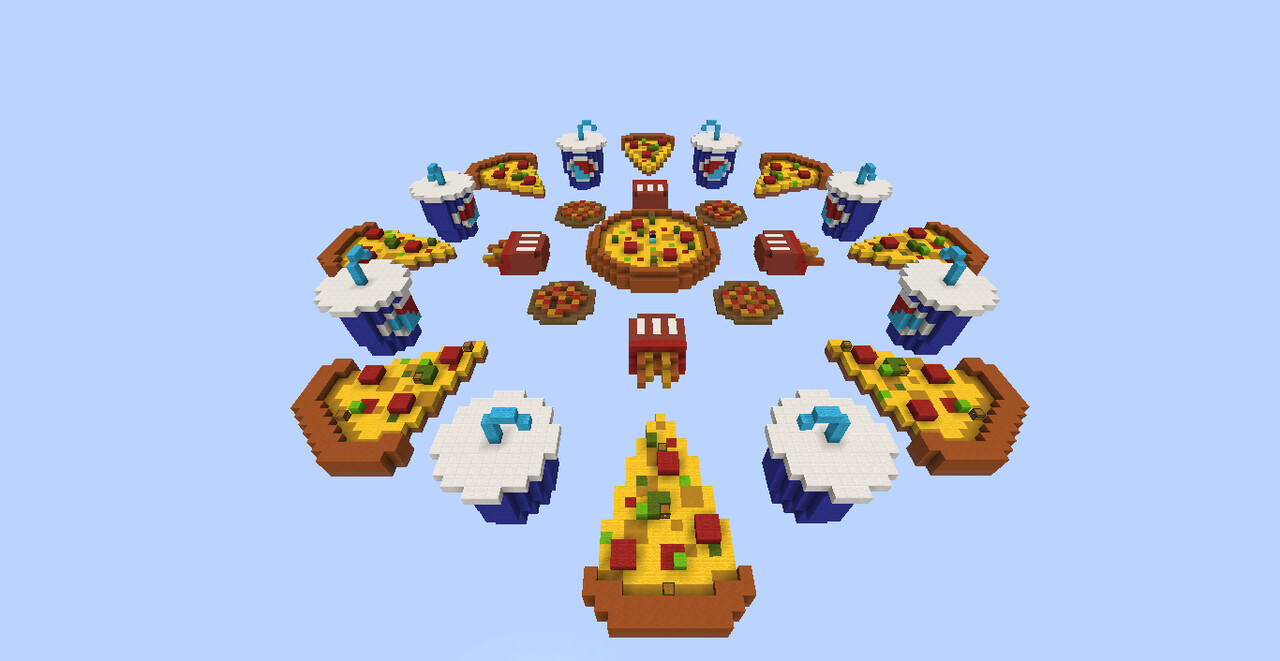 Skywars - Pizza Minecraft Map