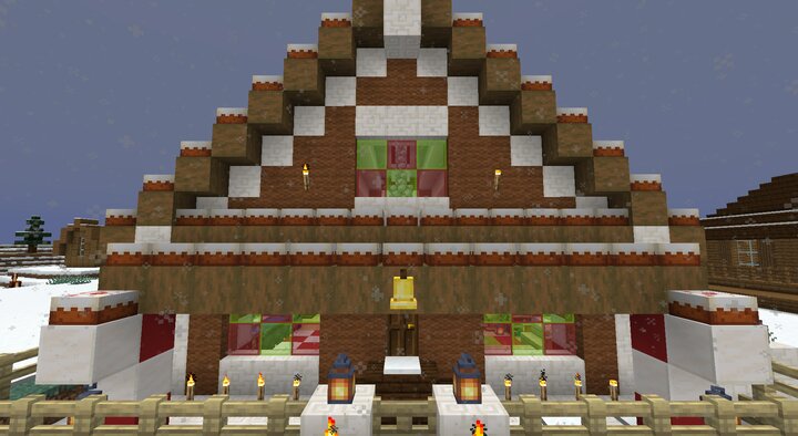 Gingerbread house Minecraft Map