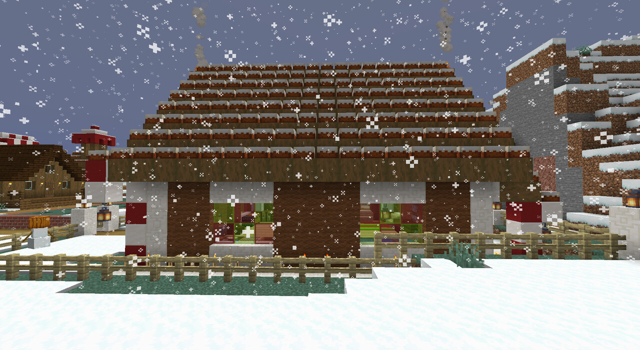 Gingerbread house Minecraft Map