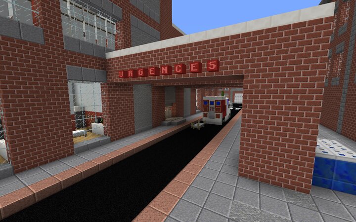 [Old] Hospital / Medical Center 2 Minecraft Map