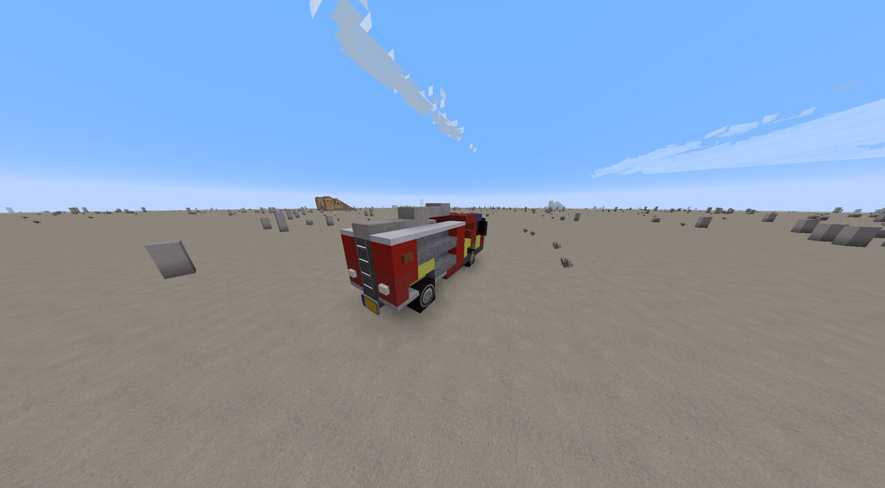 2016 London fire engine | Mercedes Minecraft Map