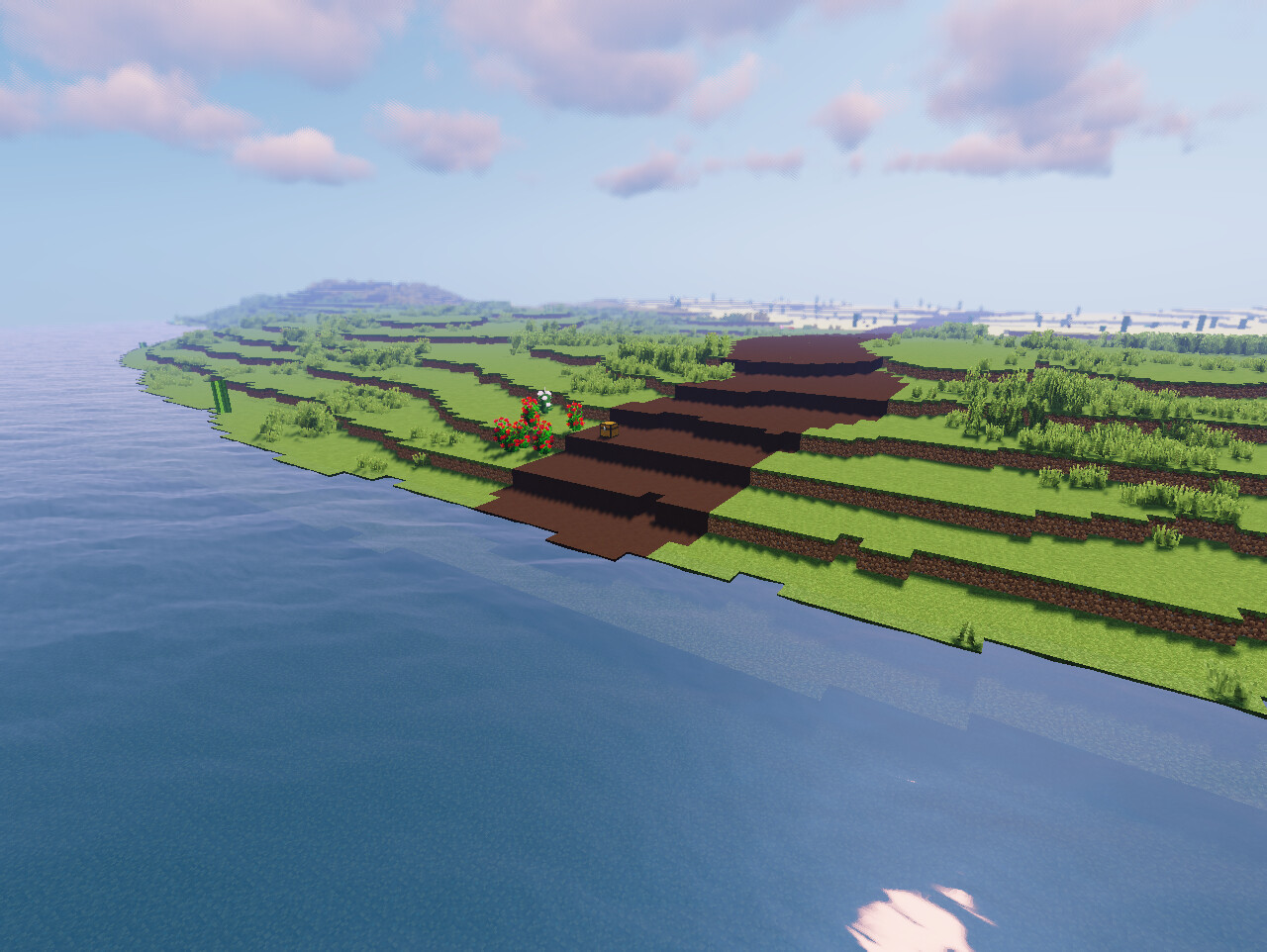 The island with roads 2 Minecraft Map