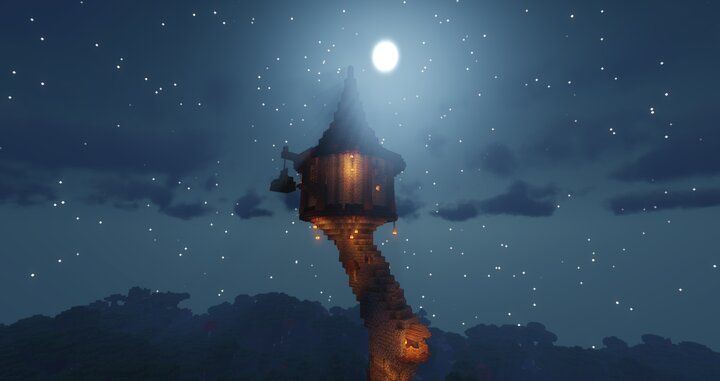 Wizard Tower Base Minecraft Map