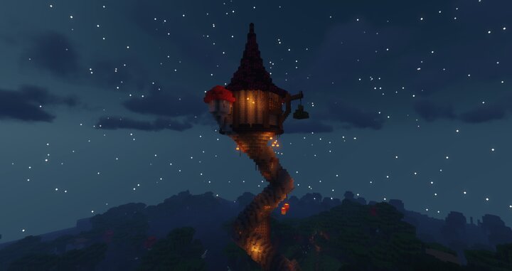 Wizard Tower Base Minecraft Map