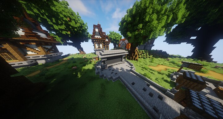 ⭐ EXCLUSIVE ⭐ Command-Block Lobby - AliensBuilds 🔶 Minecraft Map