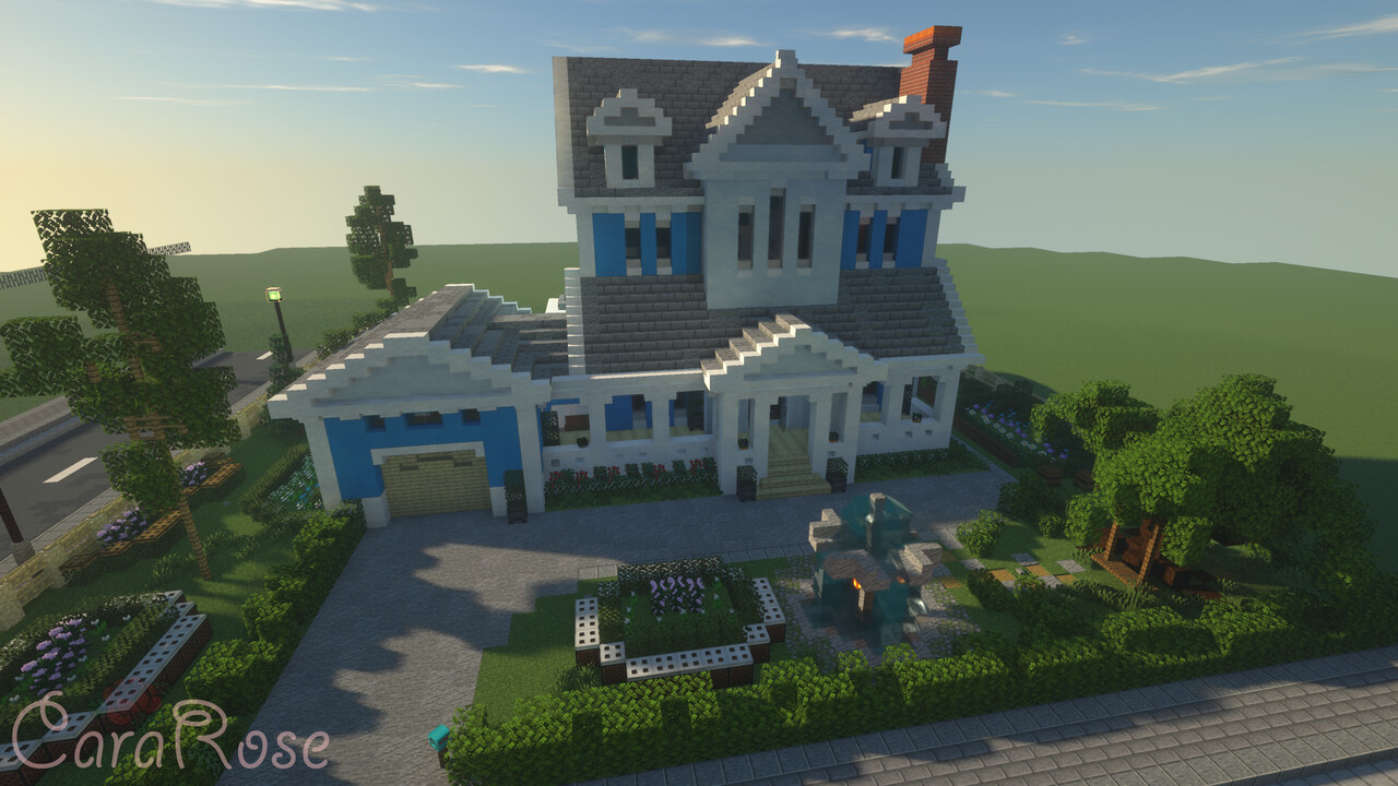 The Blue Lakes House Interior Minecraft Map