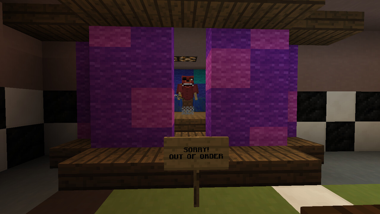 Five Night At Freddy's Minecraft Map