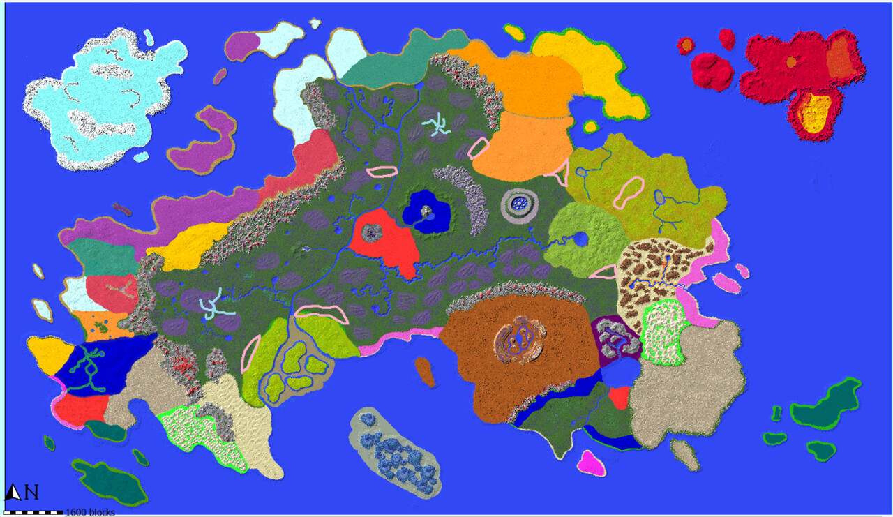 Old Lordania: 23k x 16k Survival-ish Map [1.15.2] Minecraft Map