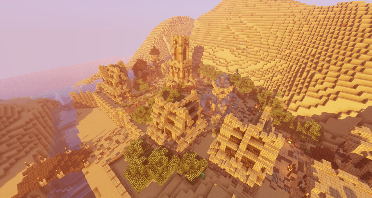 Minecraft: Epic Desert Village/Town [FREE DOWNLOAD] Minecraft Map