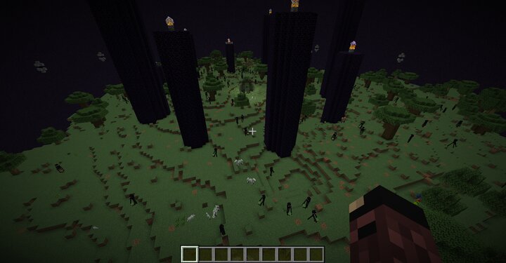 Warped End Survival Challenge Minecraft Map