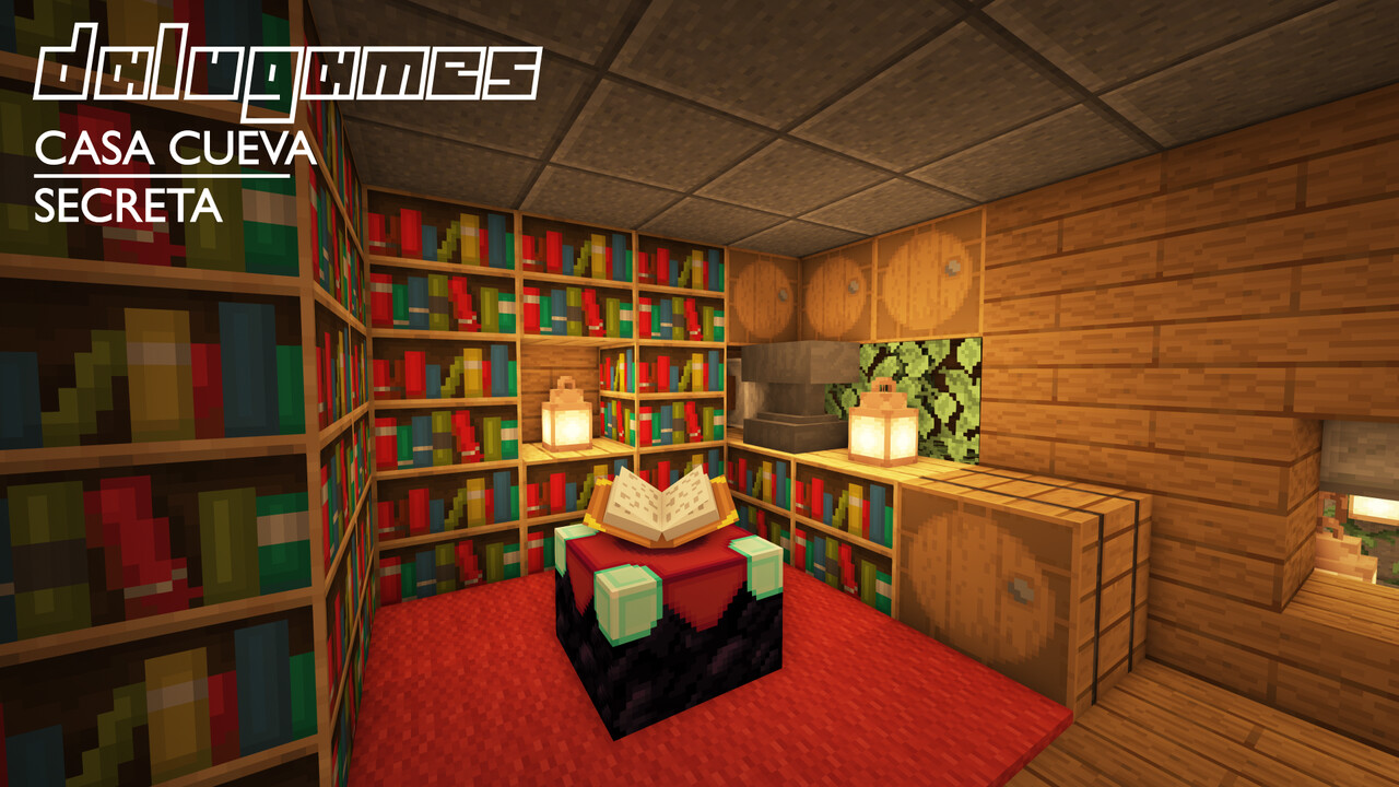 Minecraft: Secret House Minecraft Map