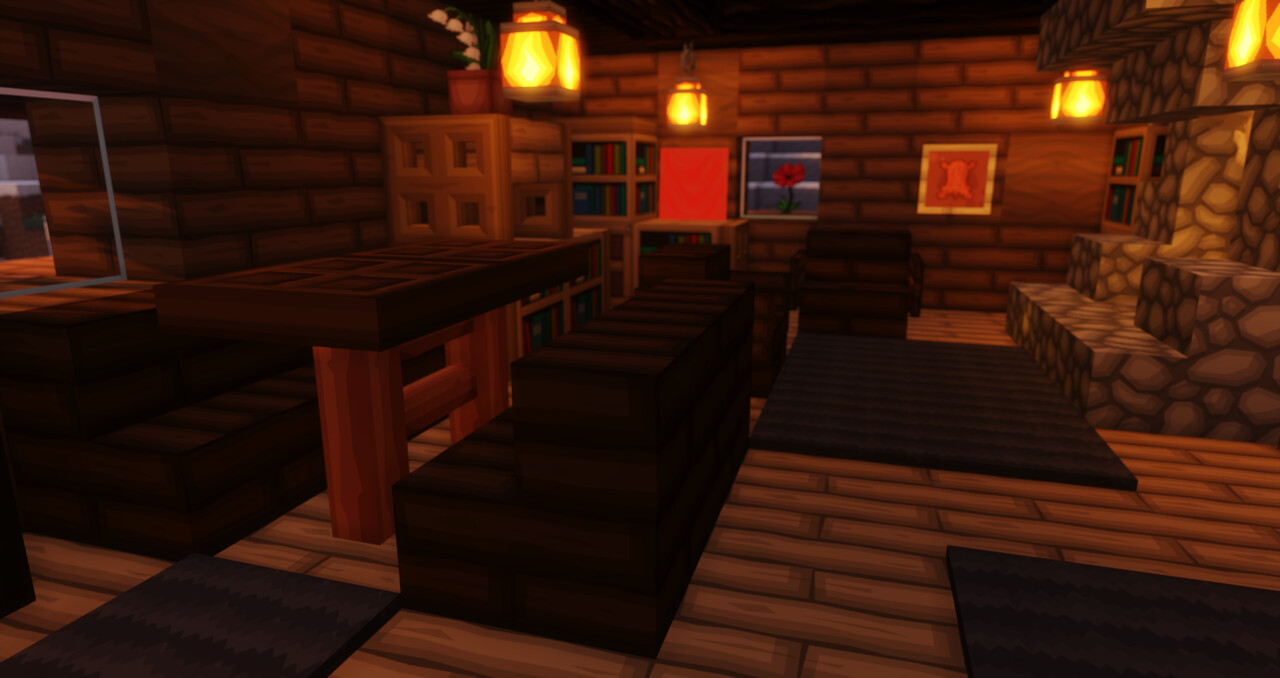 Easy Swiss Chalet - Simple Swiss House in Minecraft - Ski Lodge ...