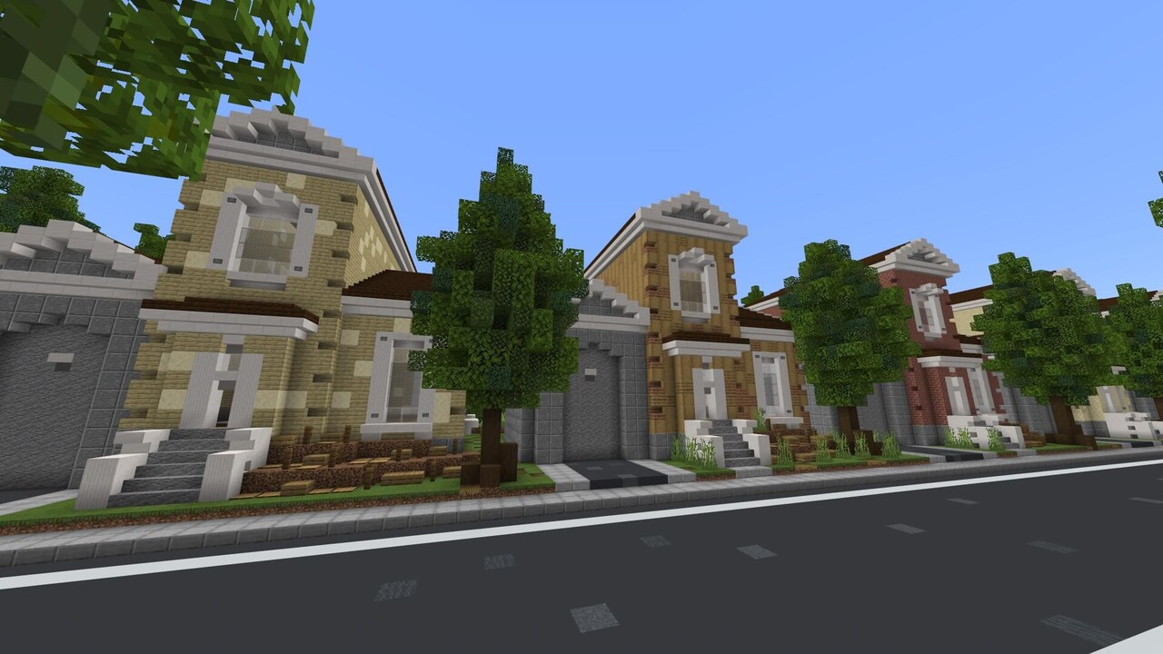 Minecraft Pro Suburban houses Minecraft Map