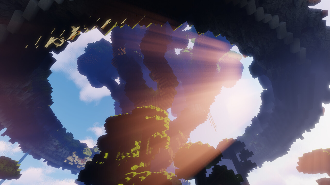 𝚂𝙺𝚈 𝚆𝙾𝚁𝙻𝙳 Minecraft Map