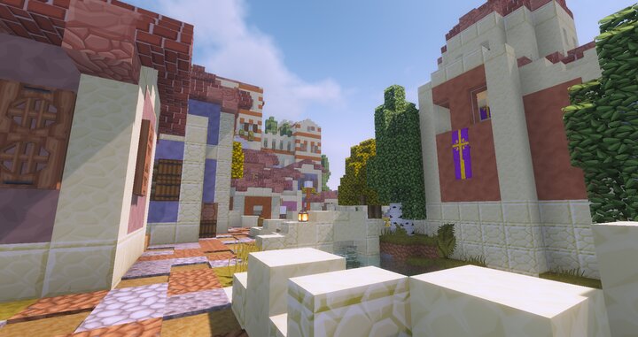 Mystras | A byzantine town in Minecraft | Age of Ruin Minecraft Map