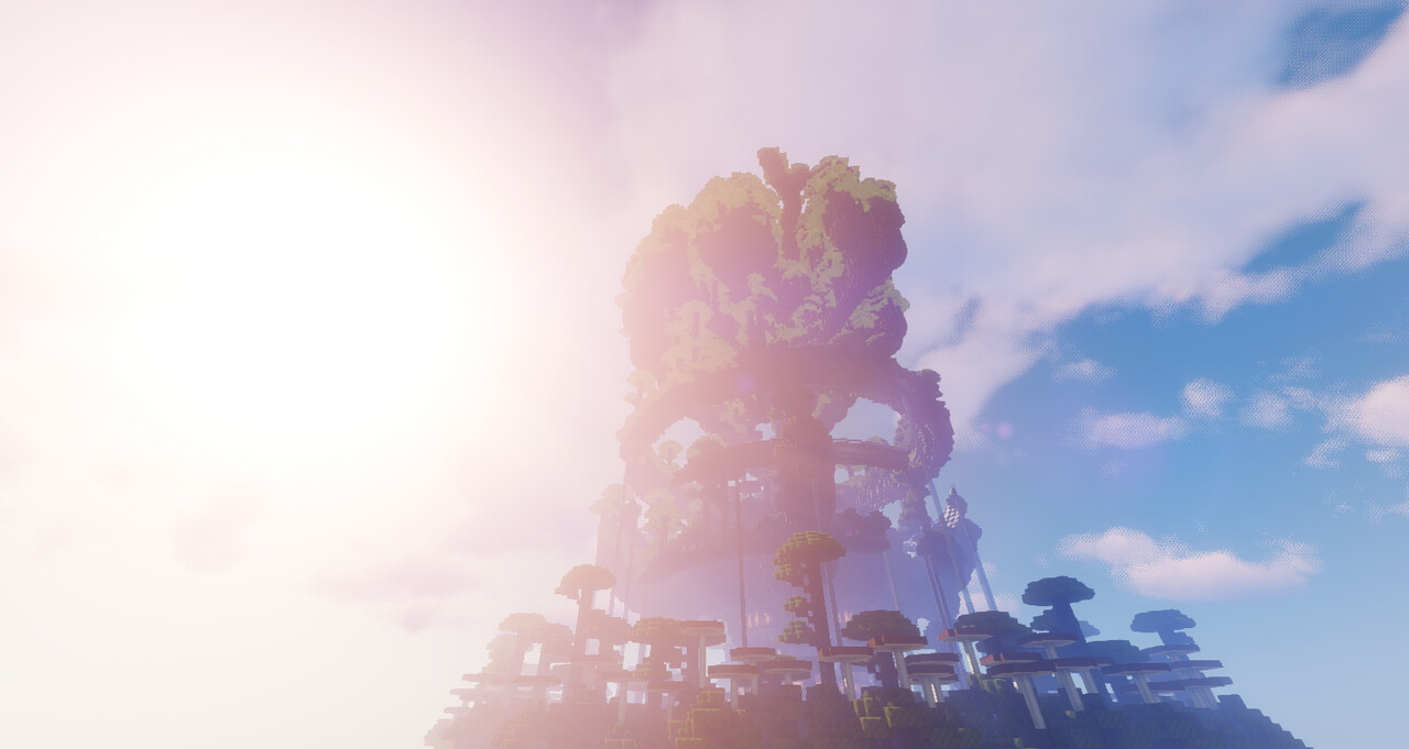 𝚂𝙺𝚈 𝚆𝙾𝚁𝙻𝙳 Minecraft Map