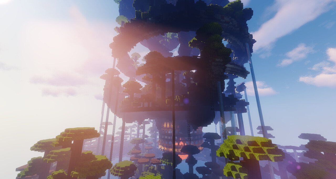 𝚂𝙺𝚈 𝚆𝙾𝚁𝙻𝙳 Minecraft Map