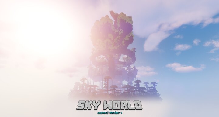 𝚂𝙺𝚈 𝚆𝙾𝚁𝙻𝙳 Minecraft Map