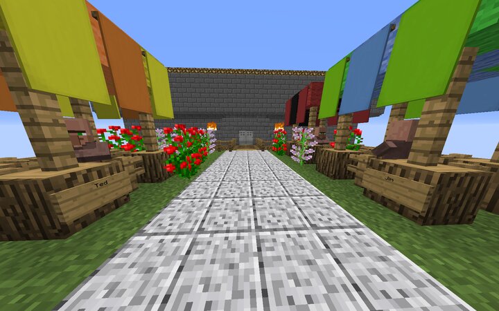 PopularMMOs Lucky Block Race Minecraft Map