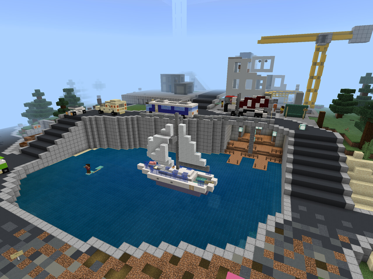 Construction City Minecraft Map