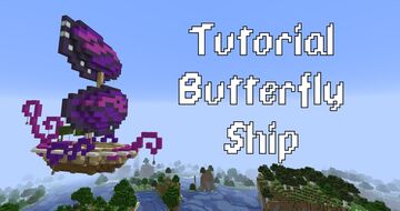 Butterfly Minecraft Maps with Downloadable Schematic