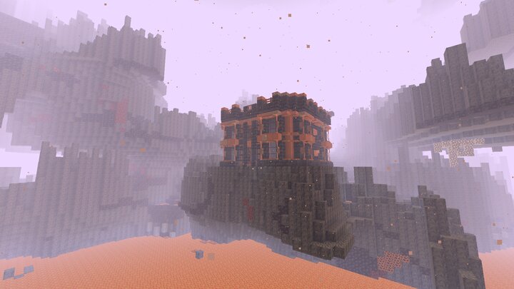 Nether Copper Castle!! 1.17 Minecraft Map