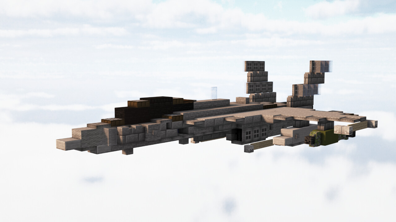 F/A-18C Hornet (1.5:1 scale) Minecraft Map