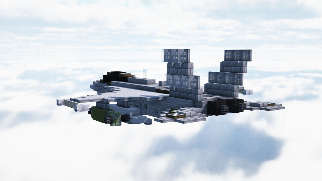 F/A-18C Hornet (1.5:1 scale) Minecraft Map
