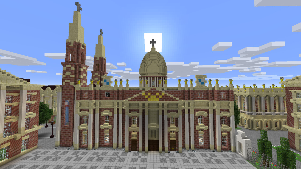 St Sebastian's Basilica Minecraft Map