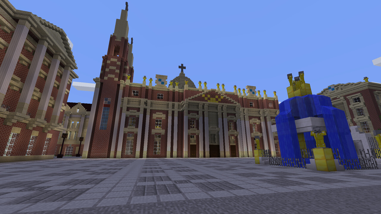 St Sebastian's Basilica Minecraft Map