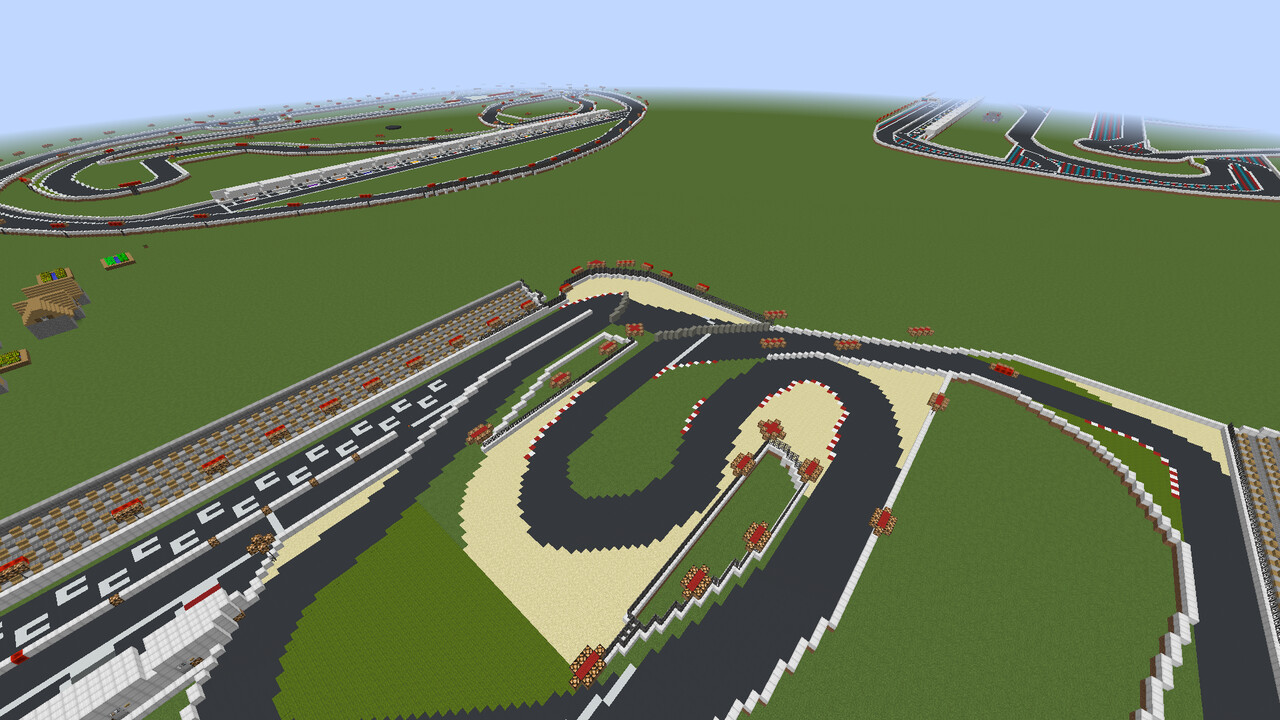 World Of Racing - Older Version Minecraft Map