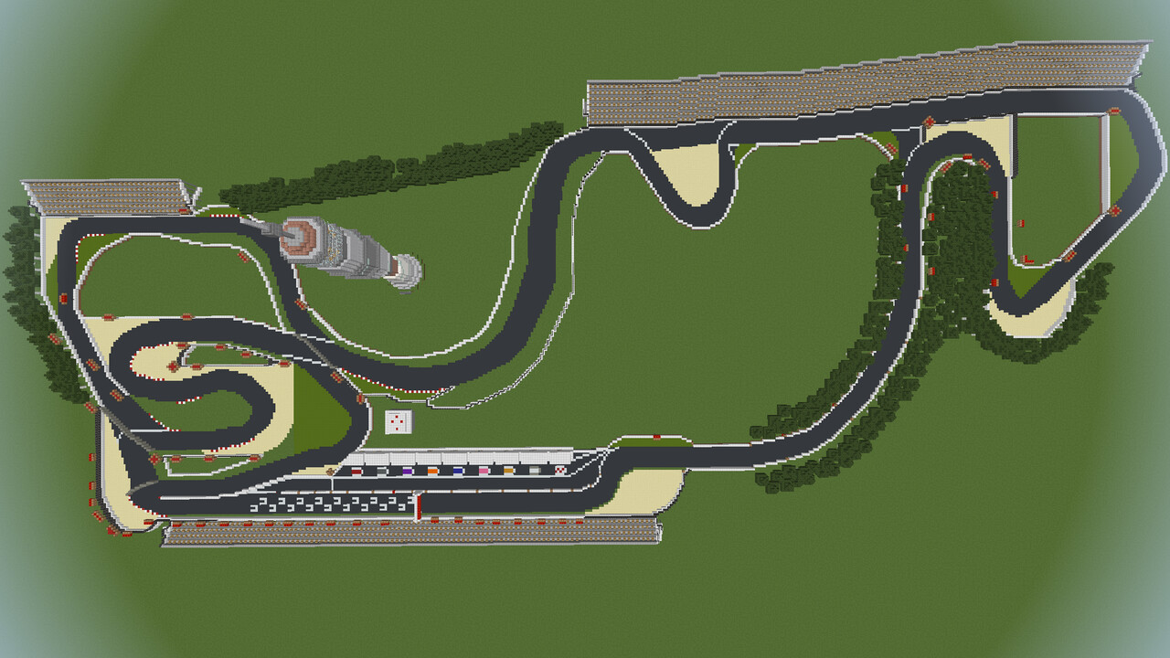 World Of Racing - Older Version Minecraft Map