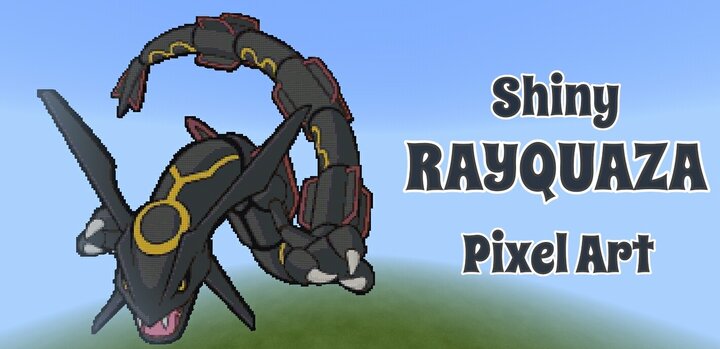 Pokemon | Shiny RAYQUAZA Minecraft Map