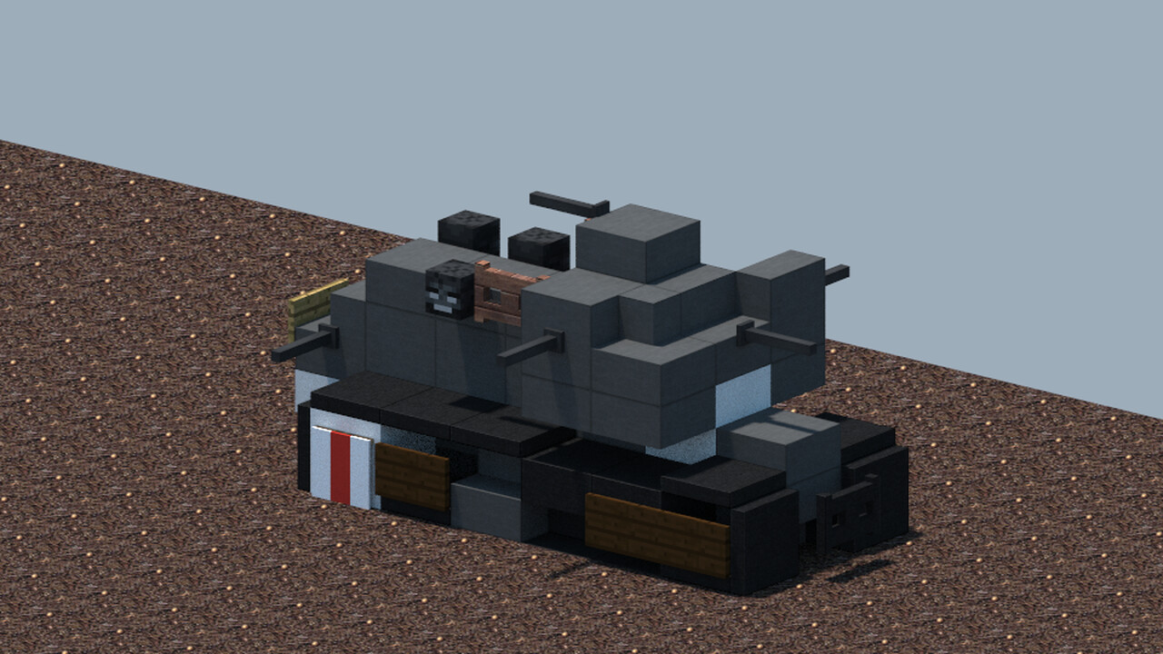 WW1 Medium Mark A "whippet" tank Minecraft Map