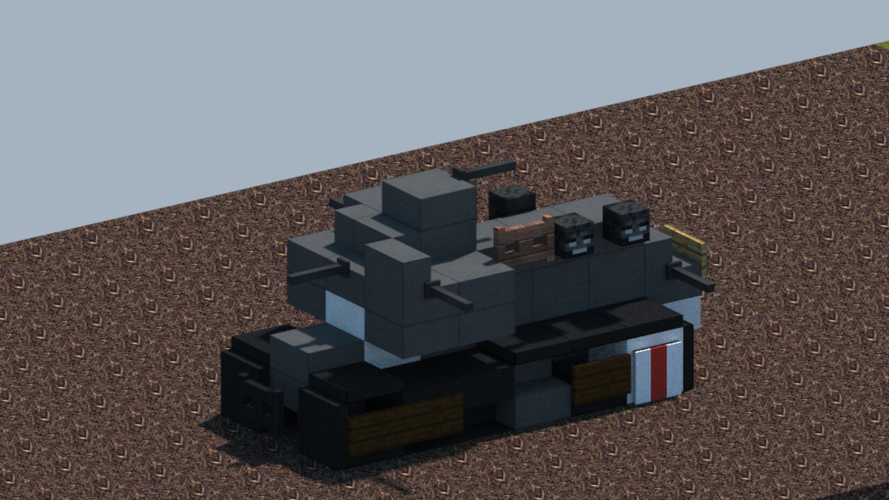 WW1 Medium Mark A "whippet" tank Minecraft Map
