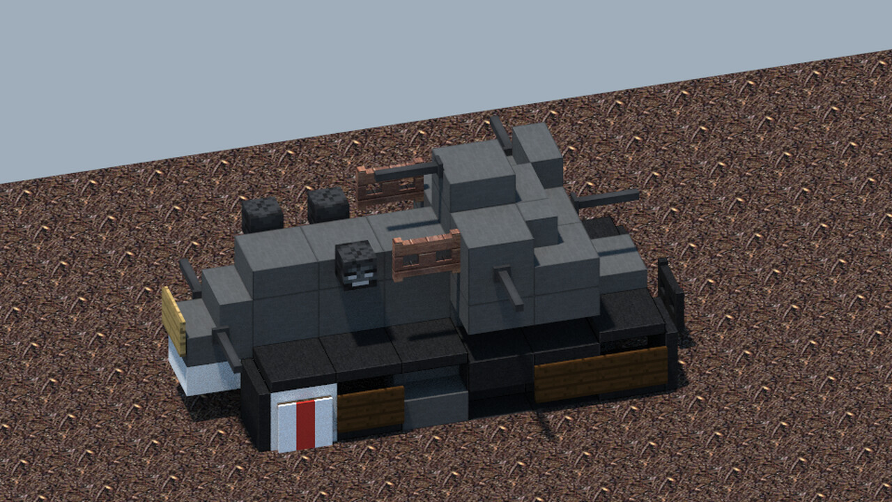 WW1 Medium Mark A "whippet" tank Minecraft Map