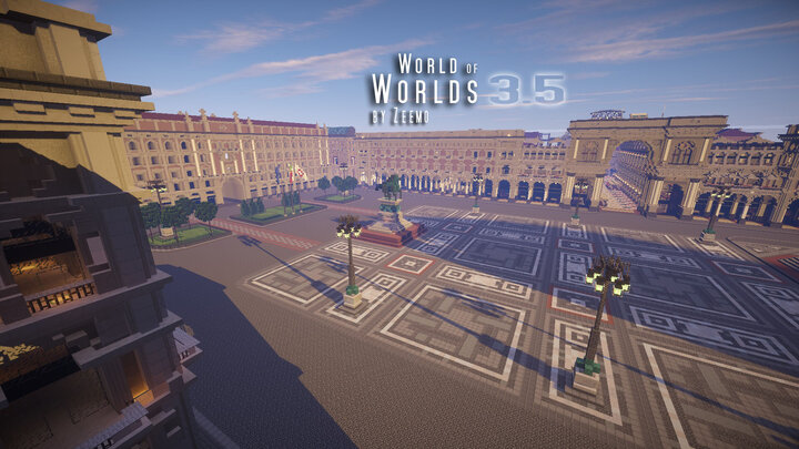 Piazza del Duomo, Milan, Italy Minecraft Map