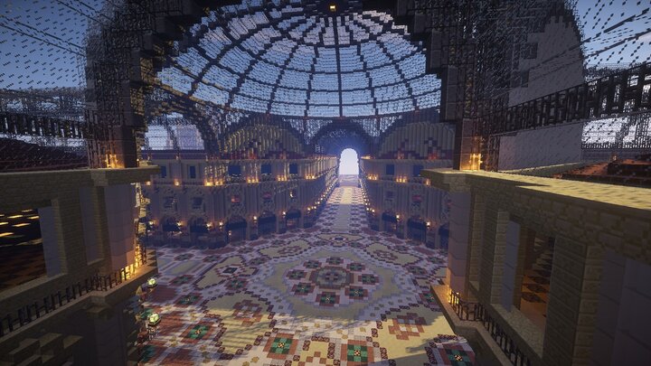 Piazza del Duomo, Milan, Italy Minecraft Map