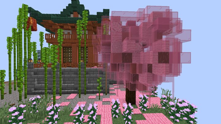 Japanese Garden Minecraft Map