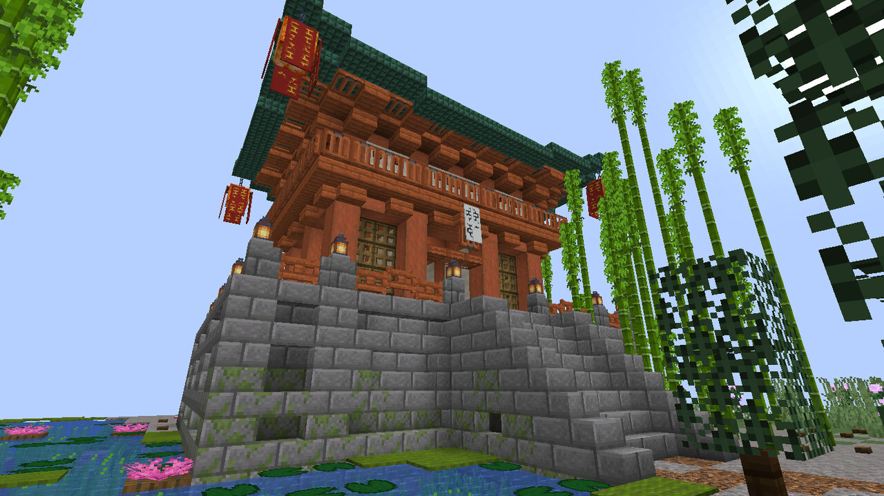 Japanese Garden Minecraft Map
