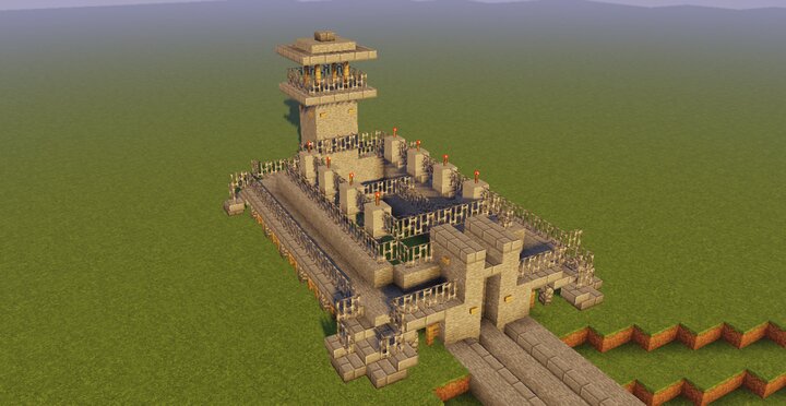 Jurassic Park Raptor Pen Minecraft Map