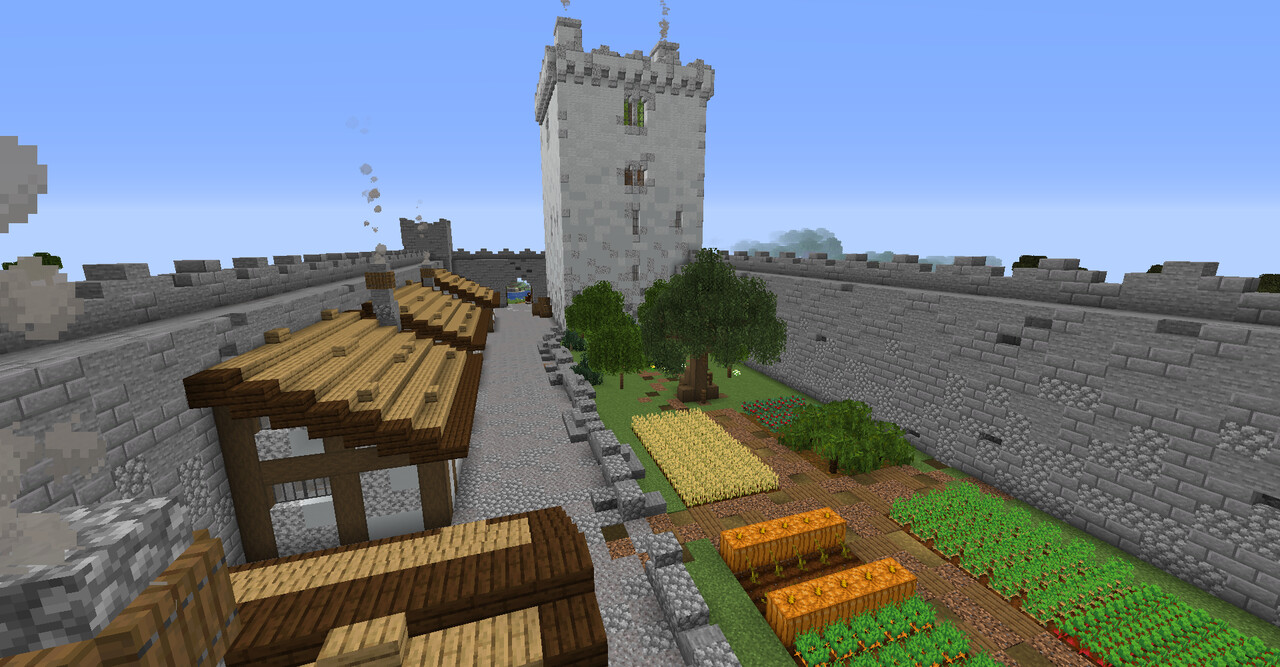 Irish Tower House - Kilcrea Castle Minecraft Map