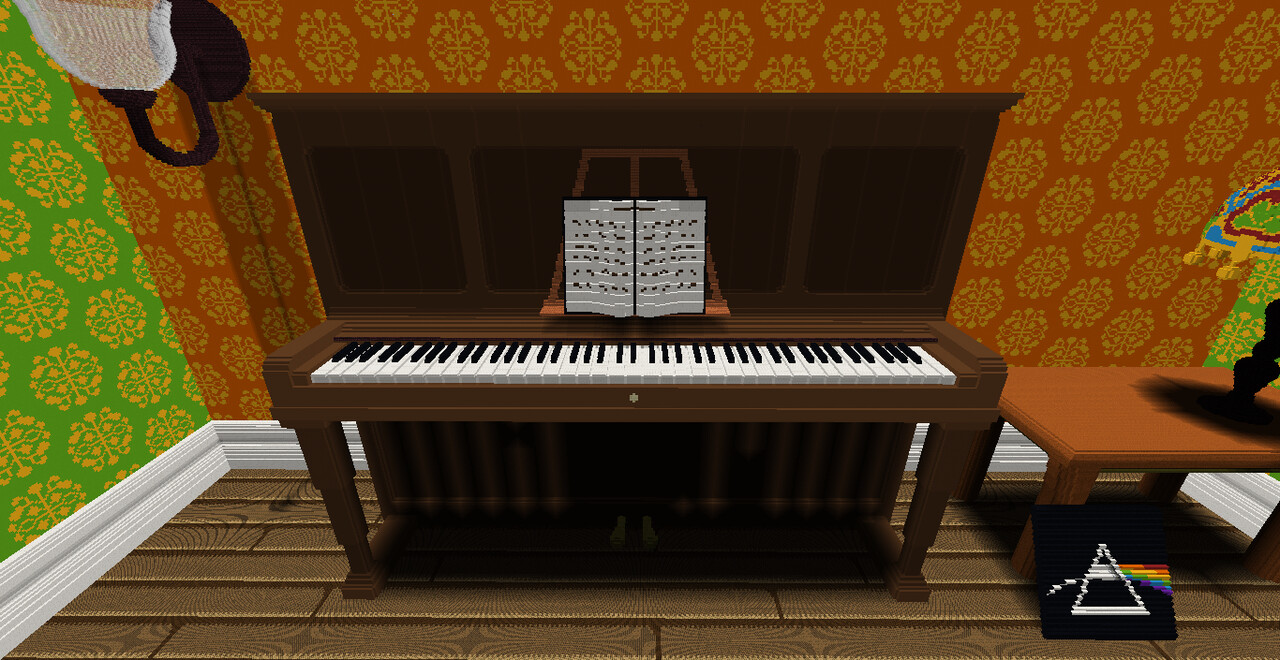 1970's Music Room Minecraft Map