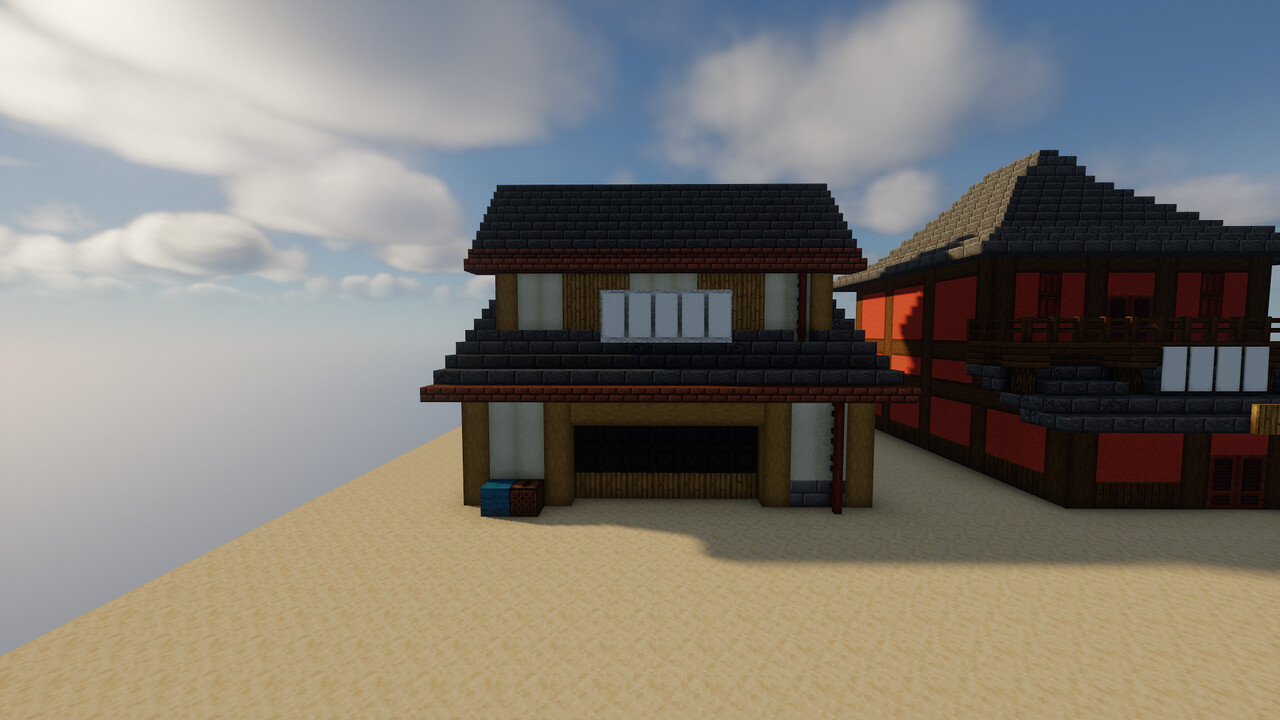 Anime Storefronts |Naruto, Bleach, and Gintama| Minecraft Map