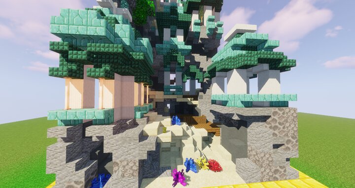 My 16x16 Build Challenge Minecraft Map