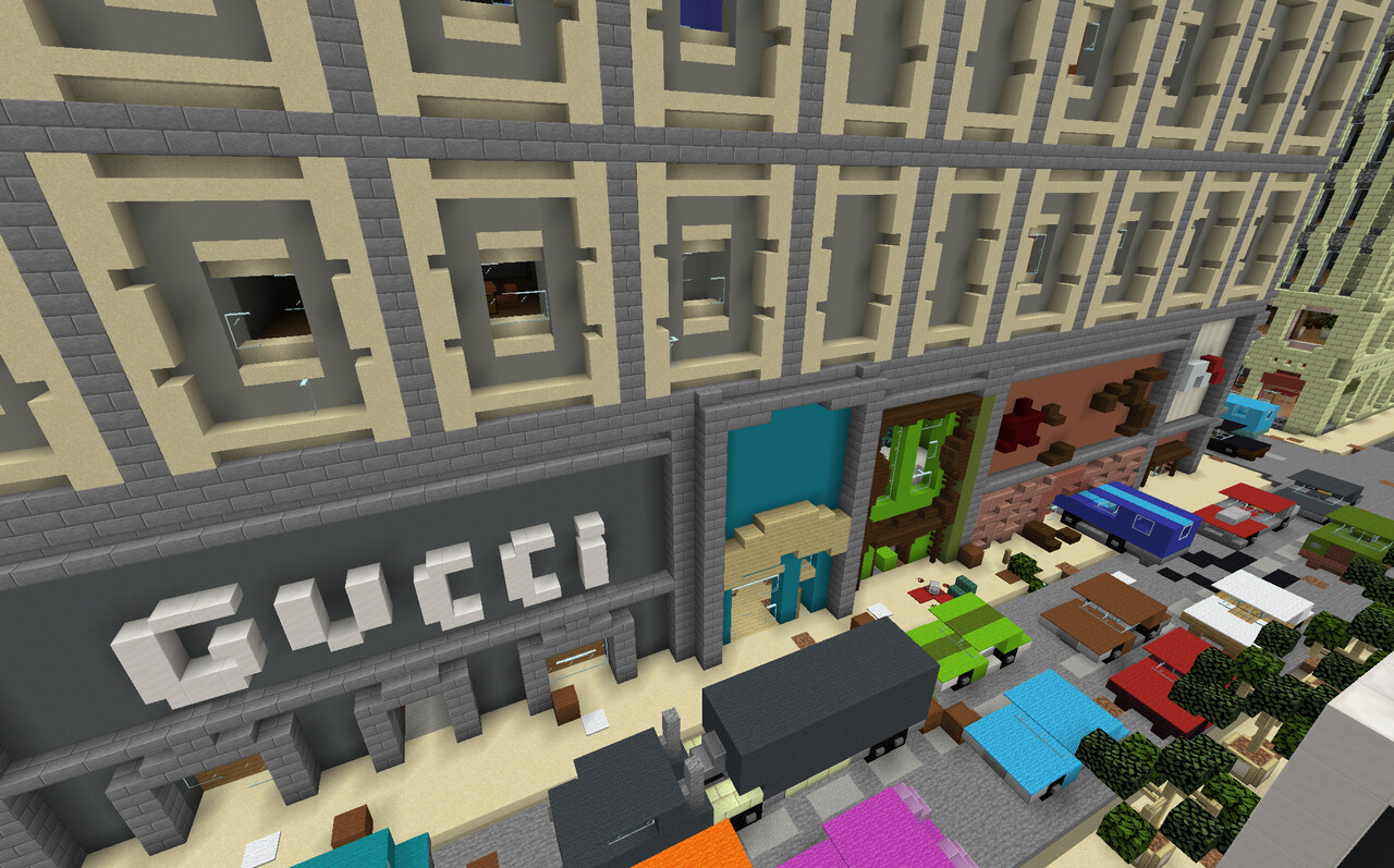 apocalyptic mall (ported from bedrock for a contest) Minecraft Map