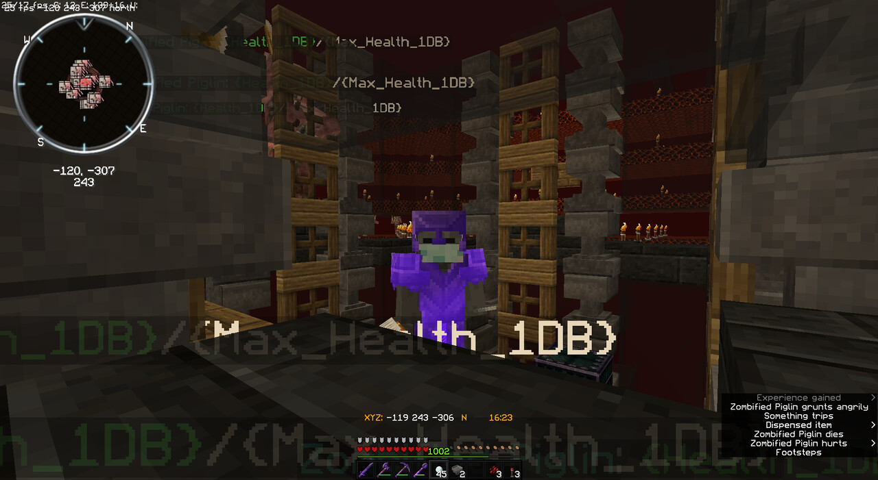 Zombie Pigman Farm Minecraft Map