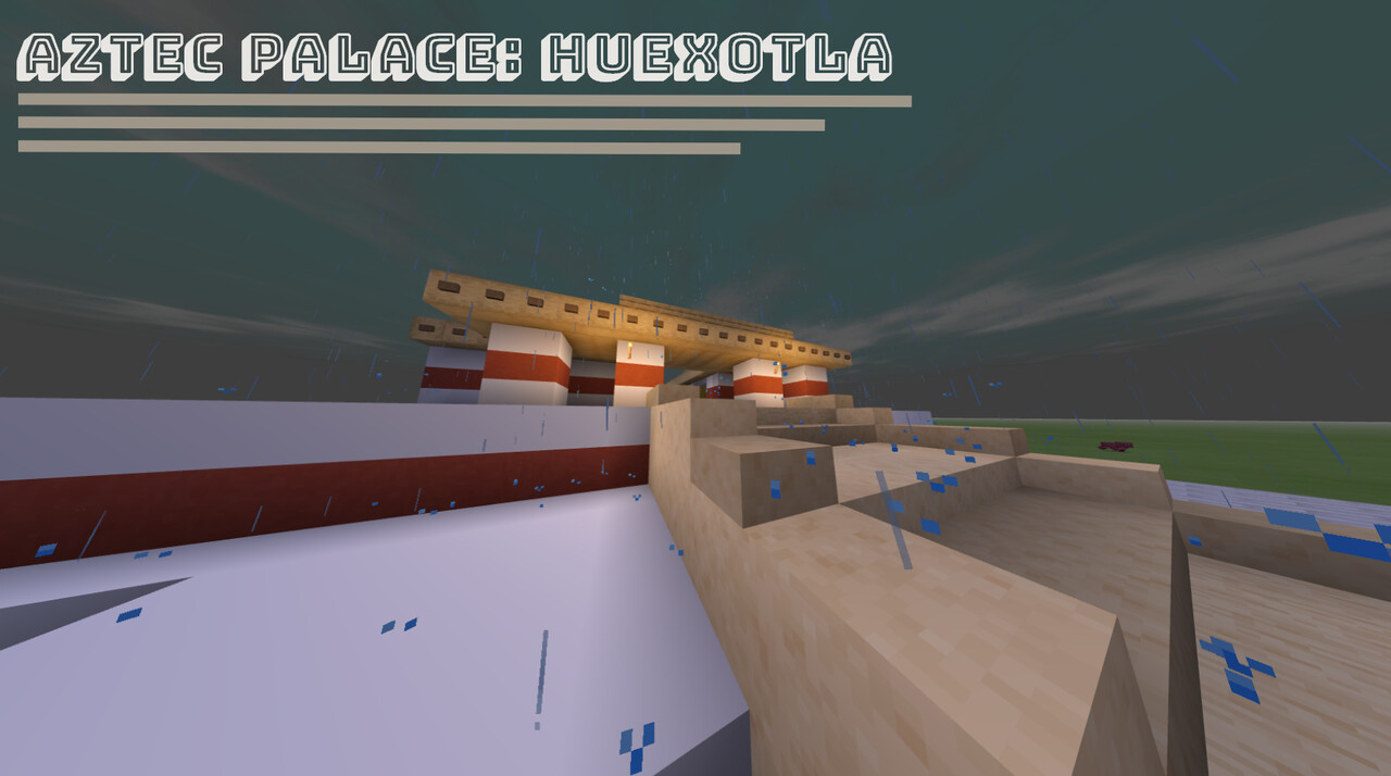 Aztec Palace: Huexotla Minecraft Map